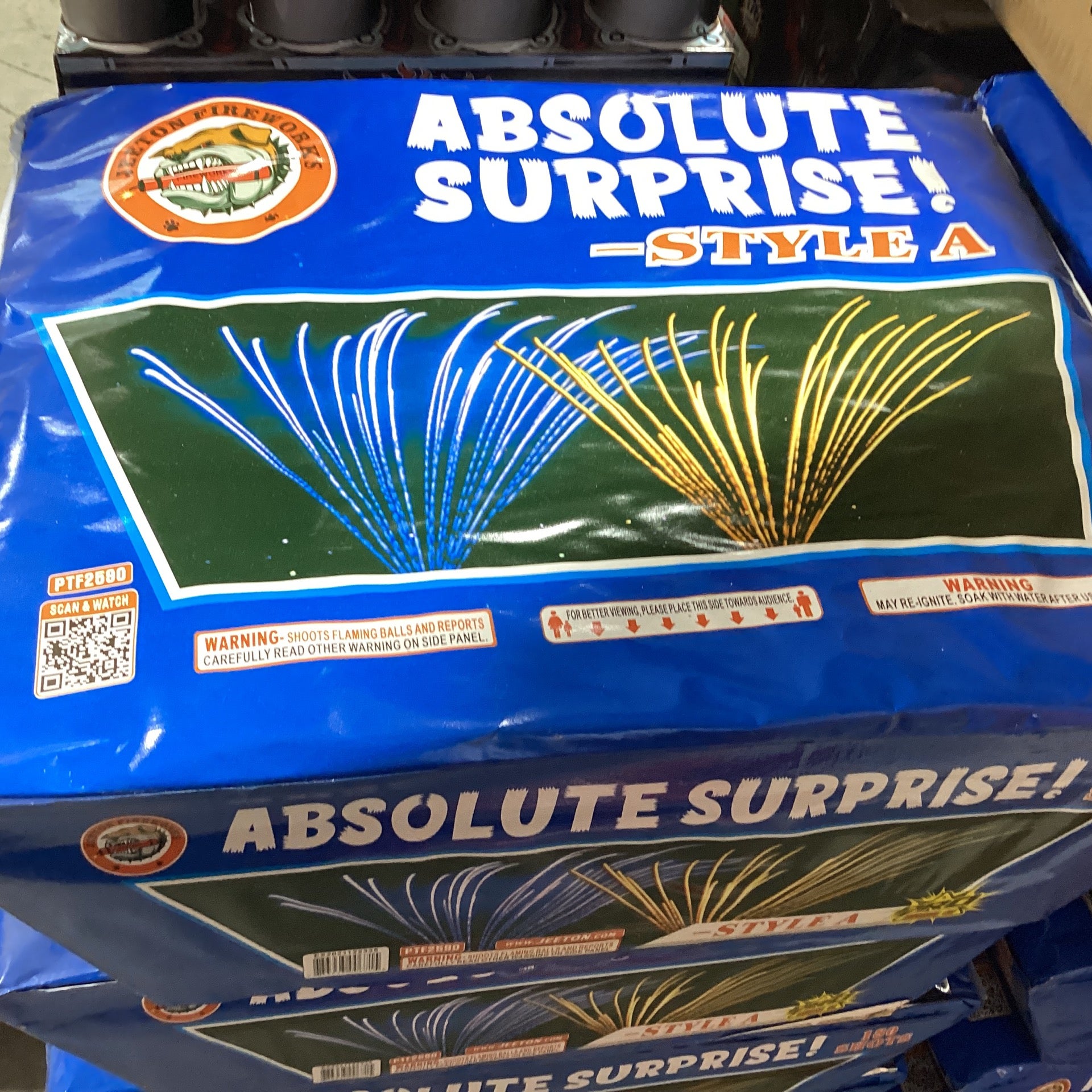 Absolute surprise A | Hester's Fireworks