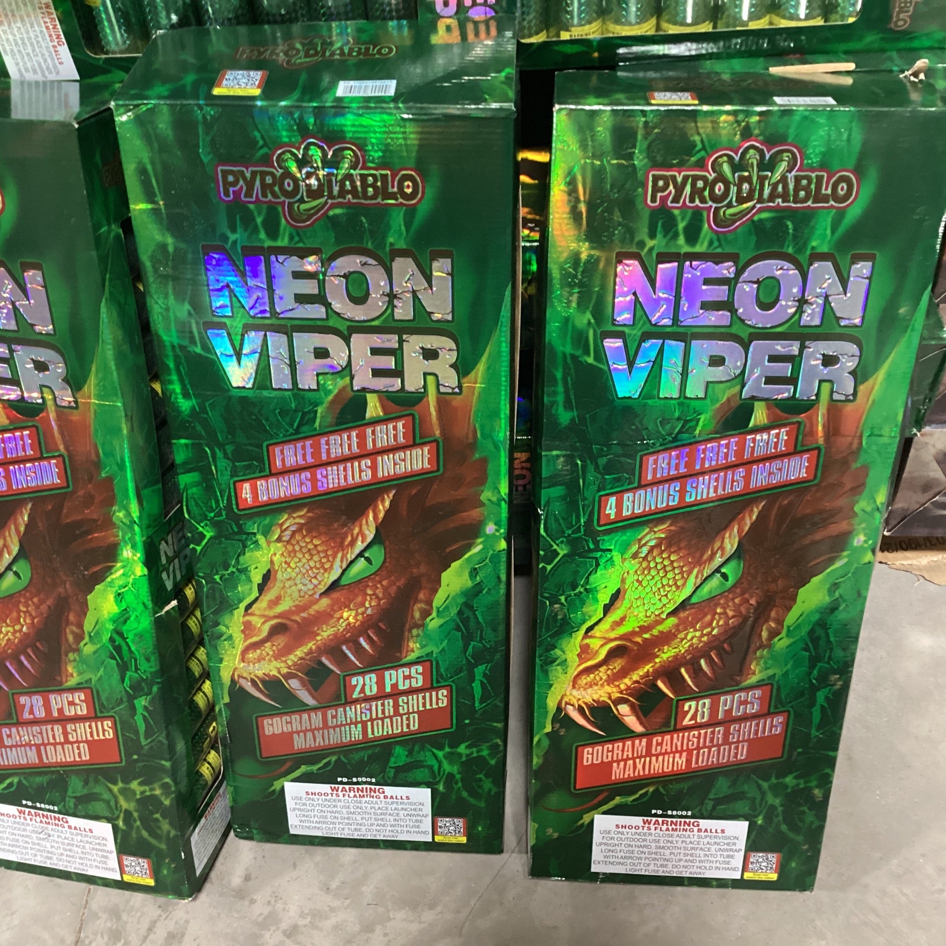 Neon viper | Hester's Fireworks