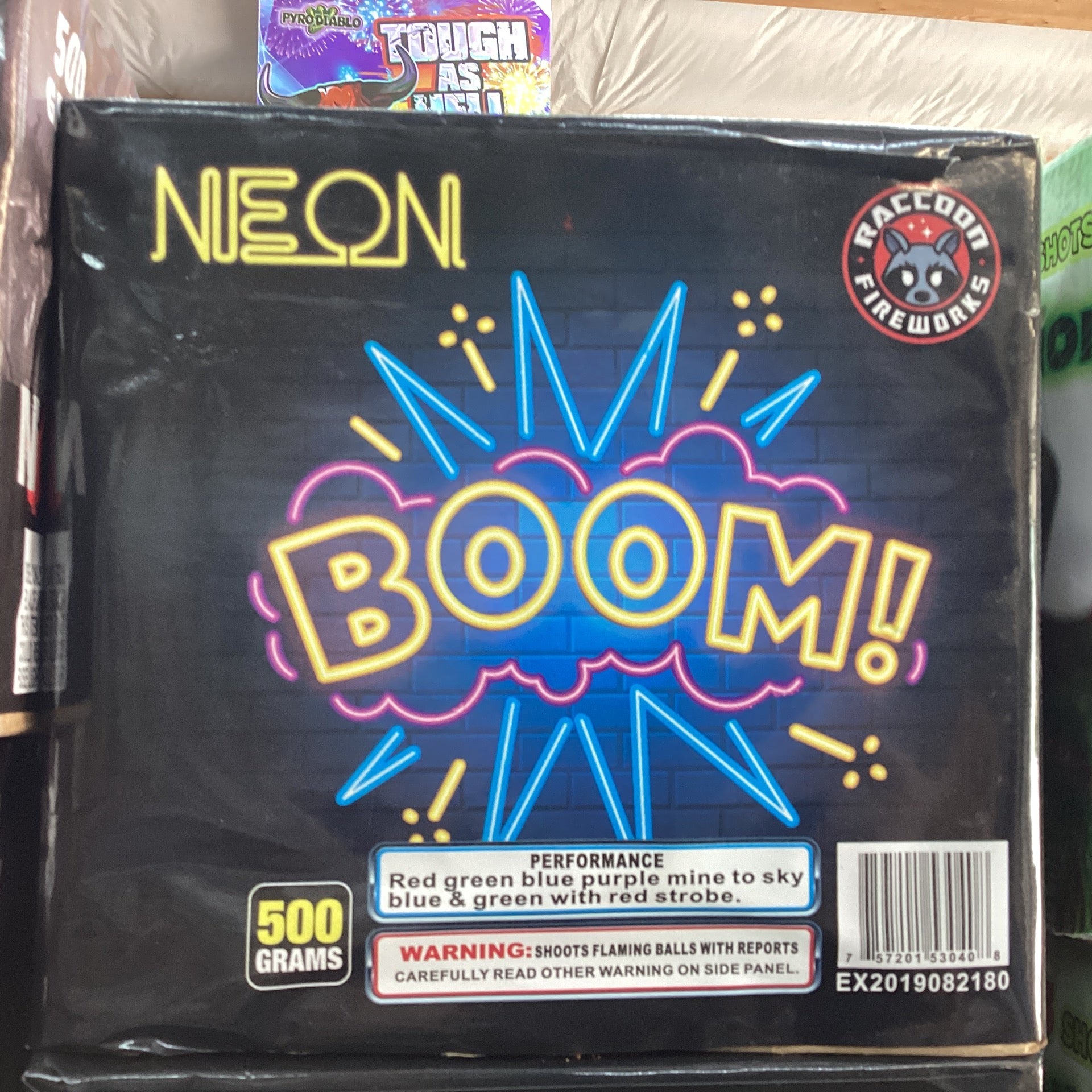 Neon boom | Hester's Fireworks