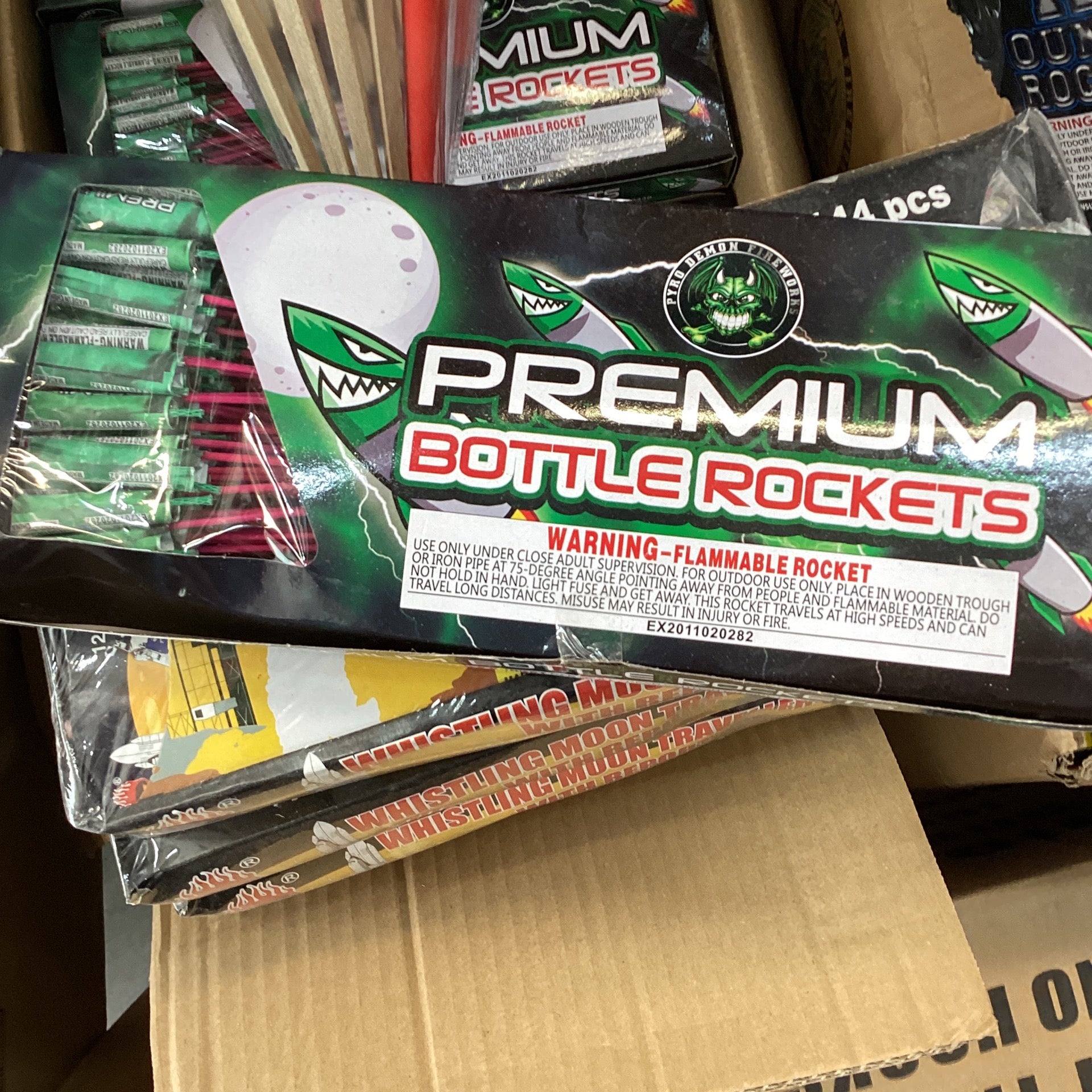 Premium bottle rockets | Hester's Fireworks