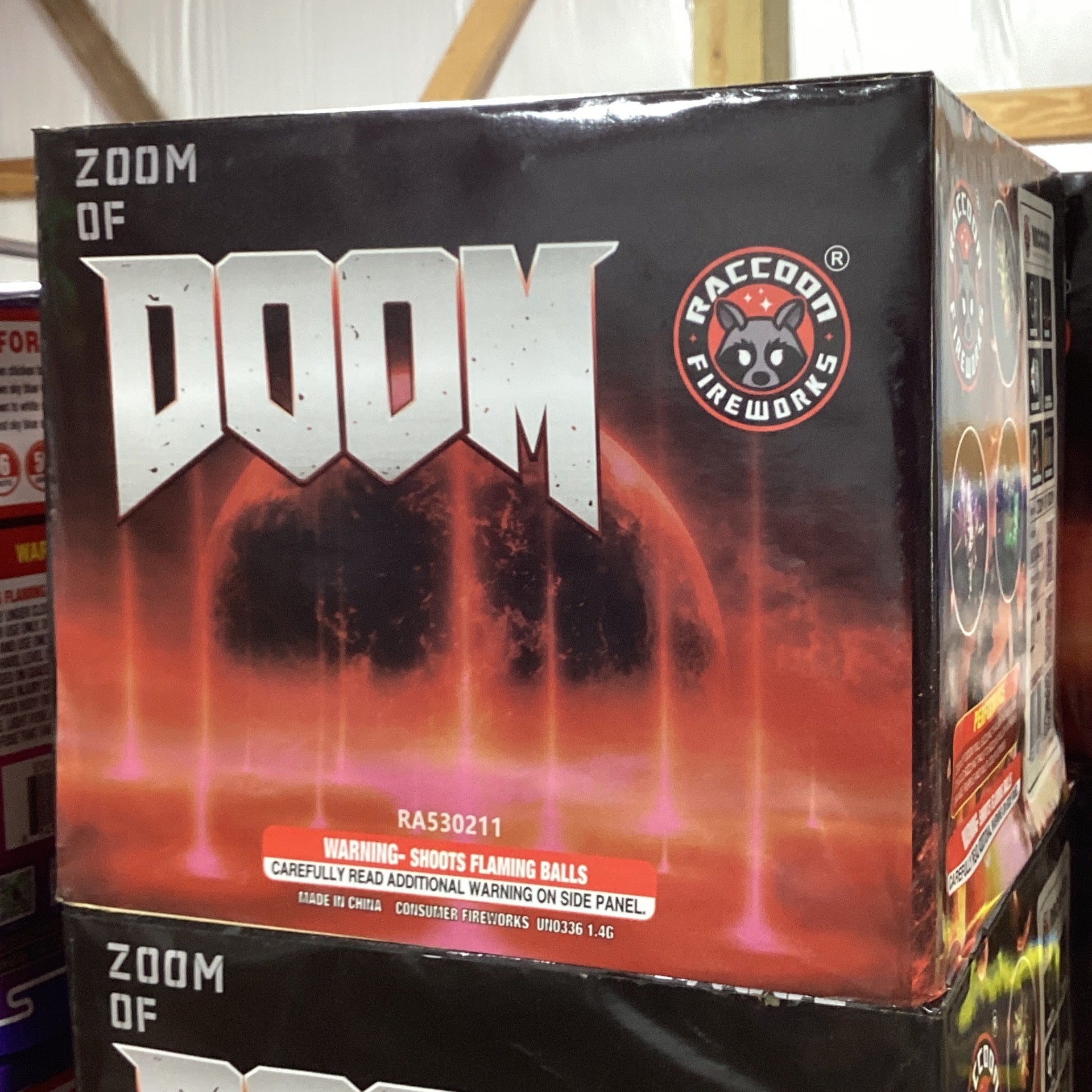 Zoom of doom | Hester's Fireworks